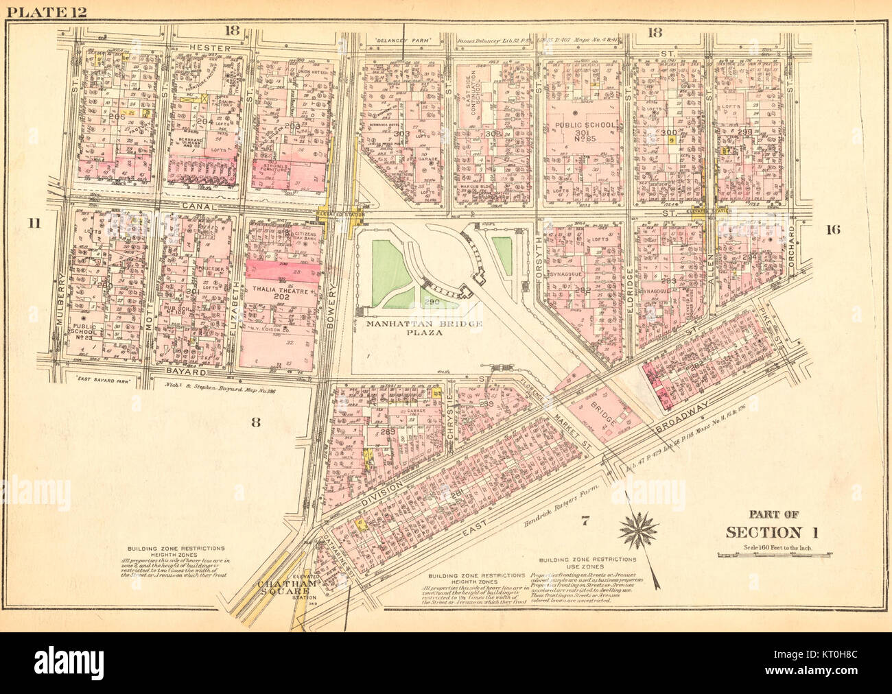 Bromley Manhattan Plate 012, published in 1927, is another piece of ...