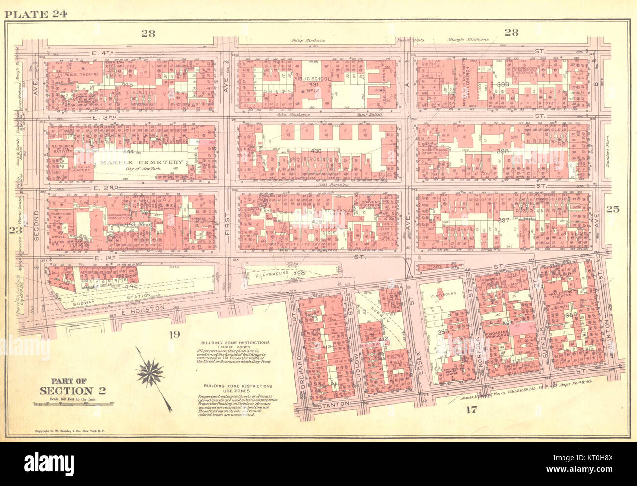 The Bromley Manhattan Plate 024, published in 1955, is part of a series ...
