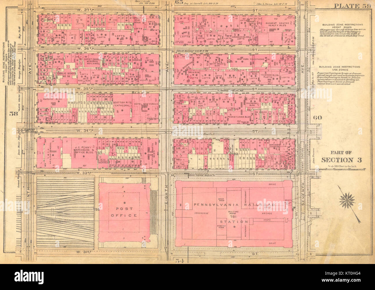 The Bromley Manhattan Plate 059, published in 1930, is a vintage ...
