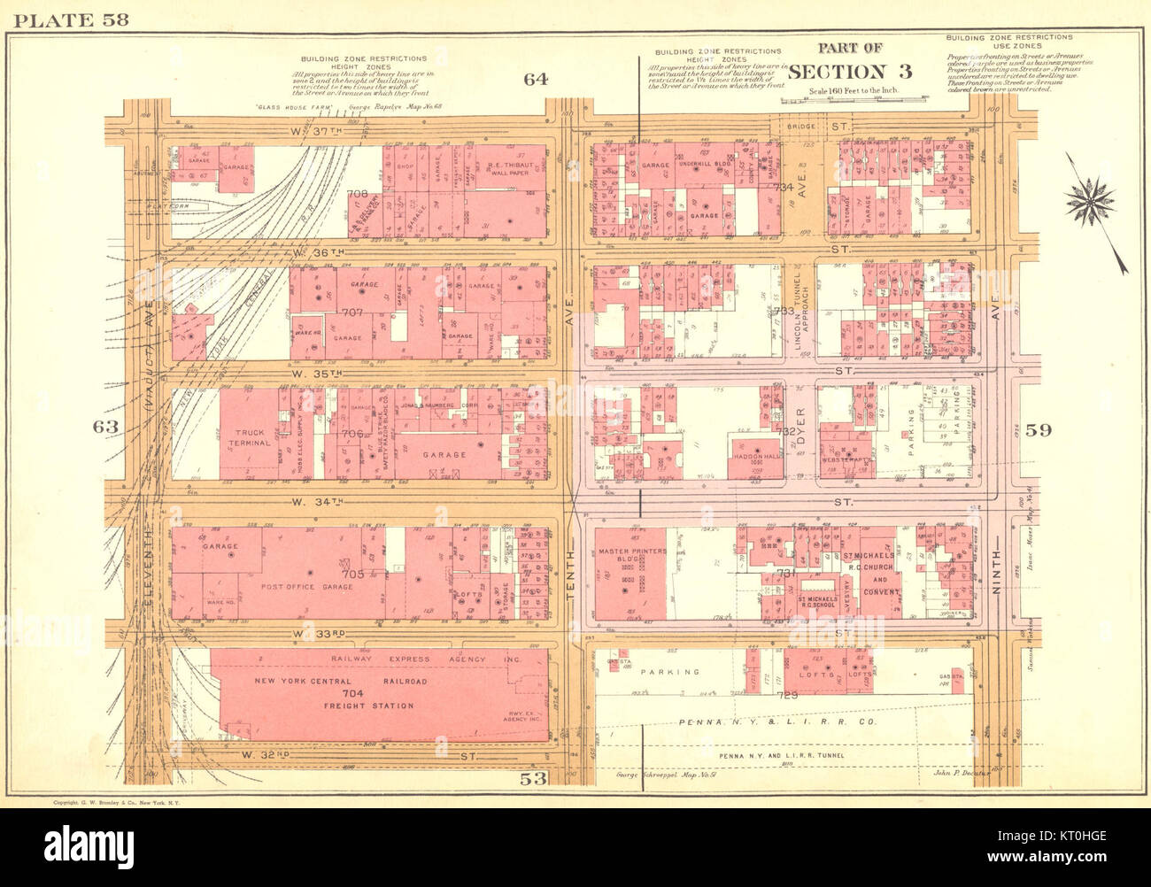 The Bromley Manhattan Plate 058, published in 1955, is a collectible ...