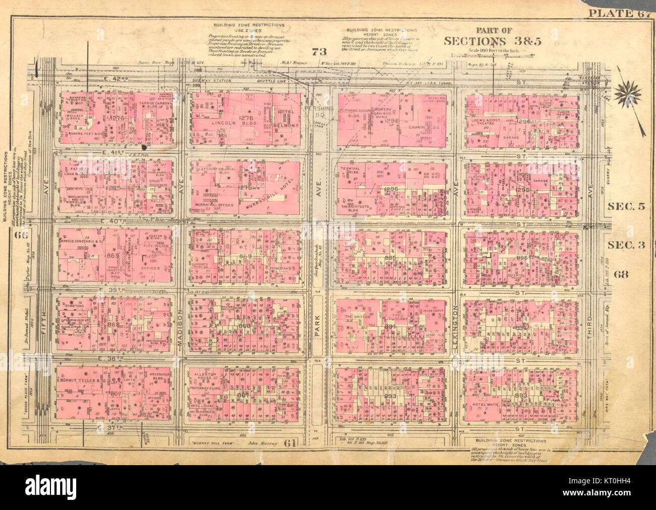 Bromley Manhattan Plate 067, published in 1930, is a historical ...