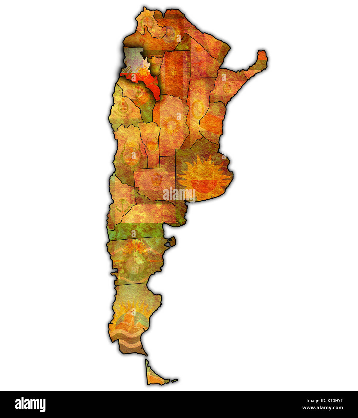 Map of catamarca hi-res stock photography and images - Alamy