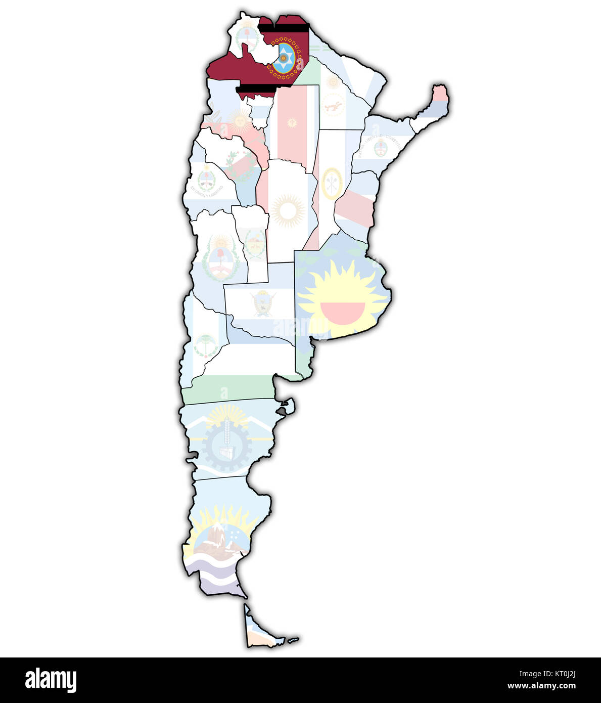 Salta map hi-res stock photography and images - Alamy