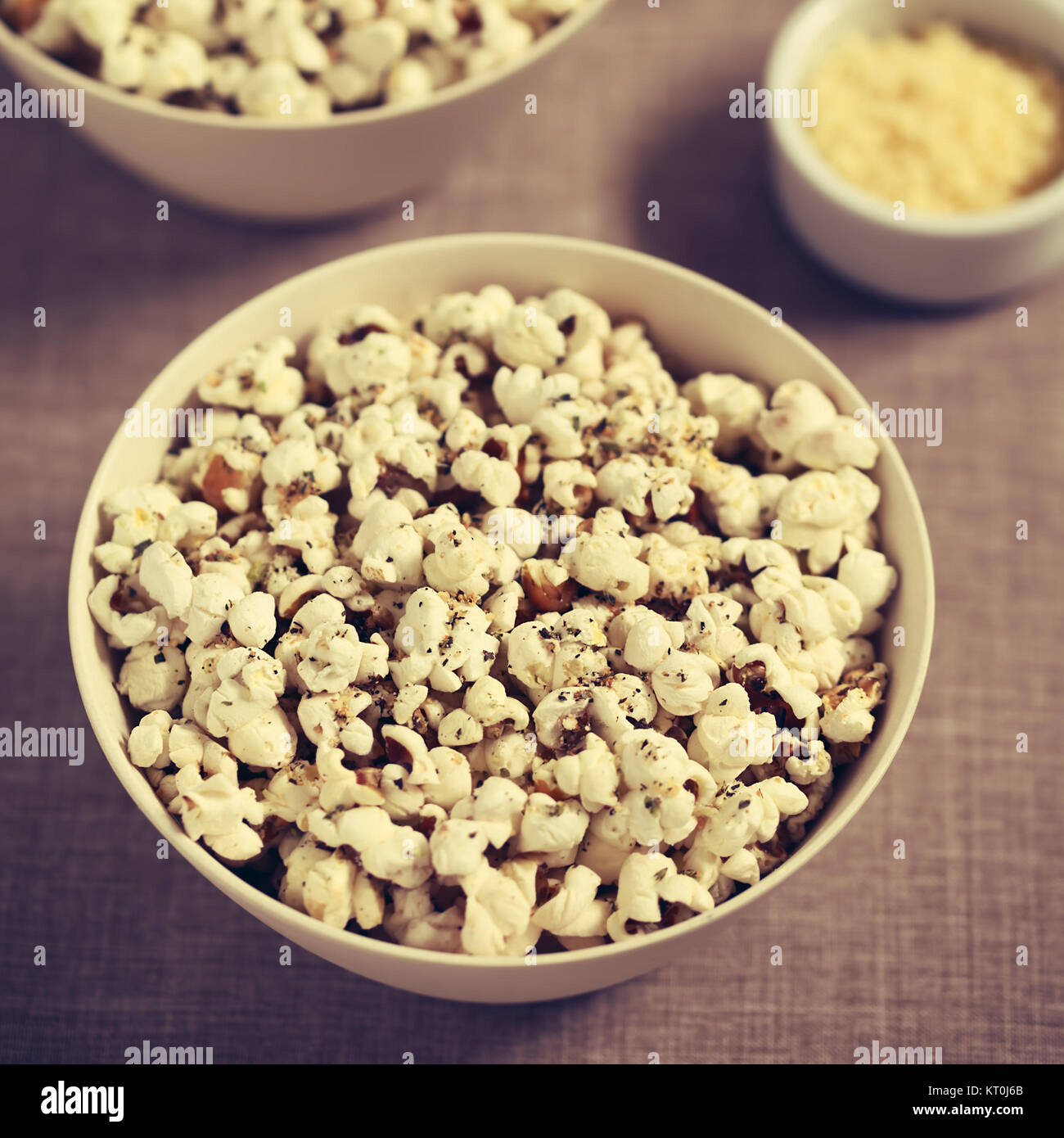 Cheesy popcorn hi-res stock photography and images - Alamy