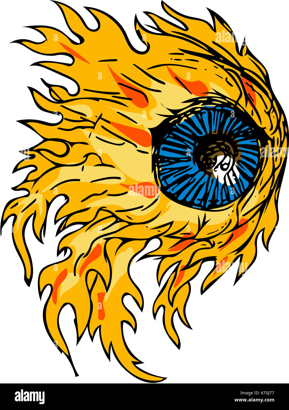 Catching Fire Drawing