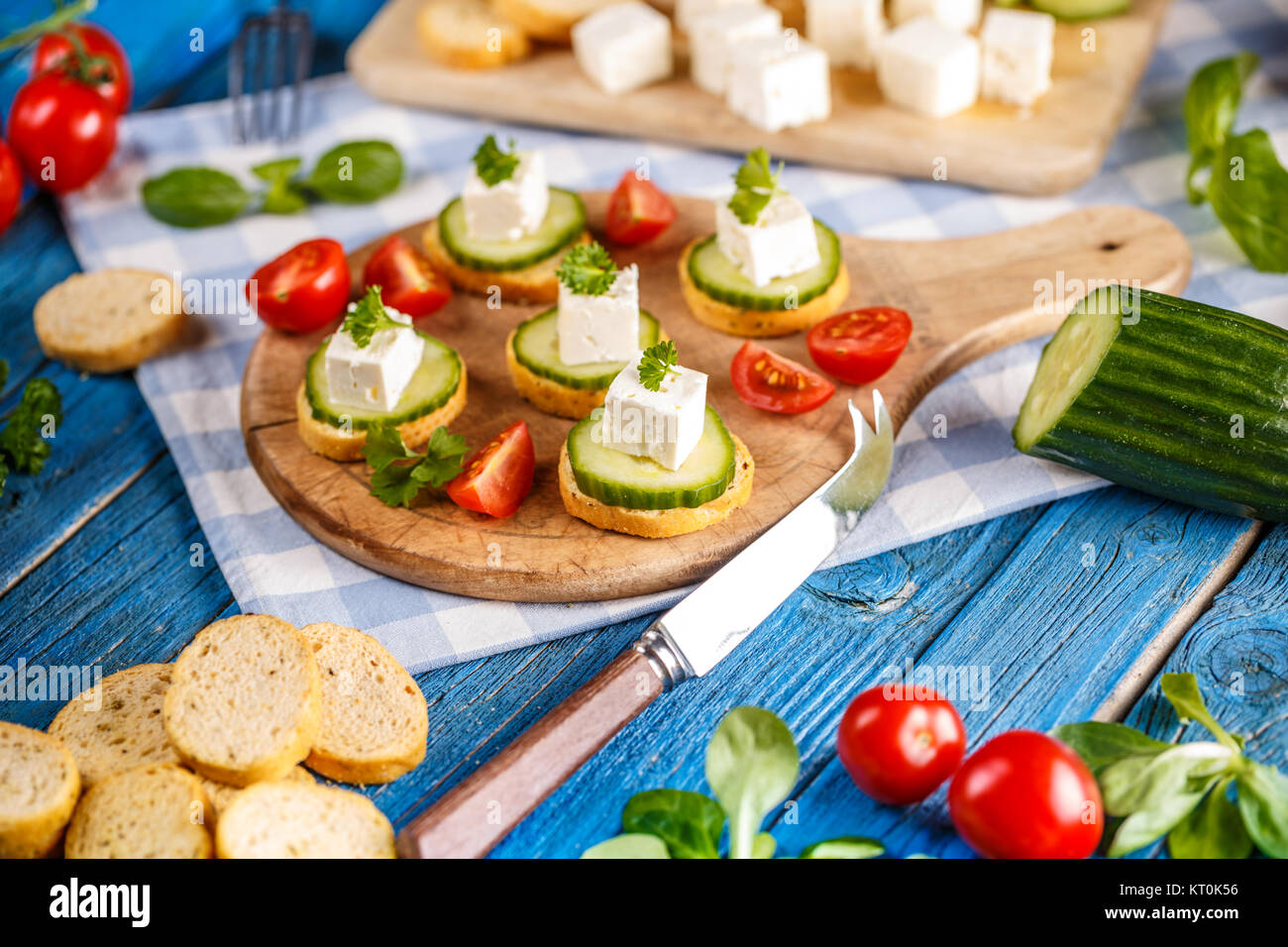 Italian toasted garlic bread Stock Photo - Alamy