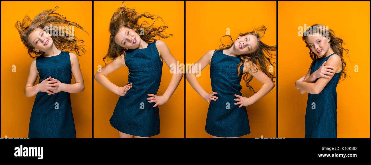 The face of playful happy teen girl Stock Photo - Alamy