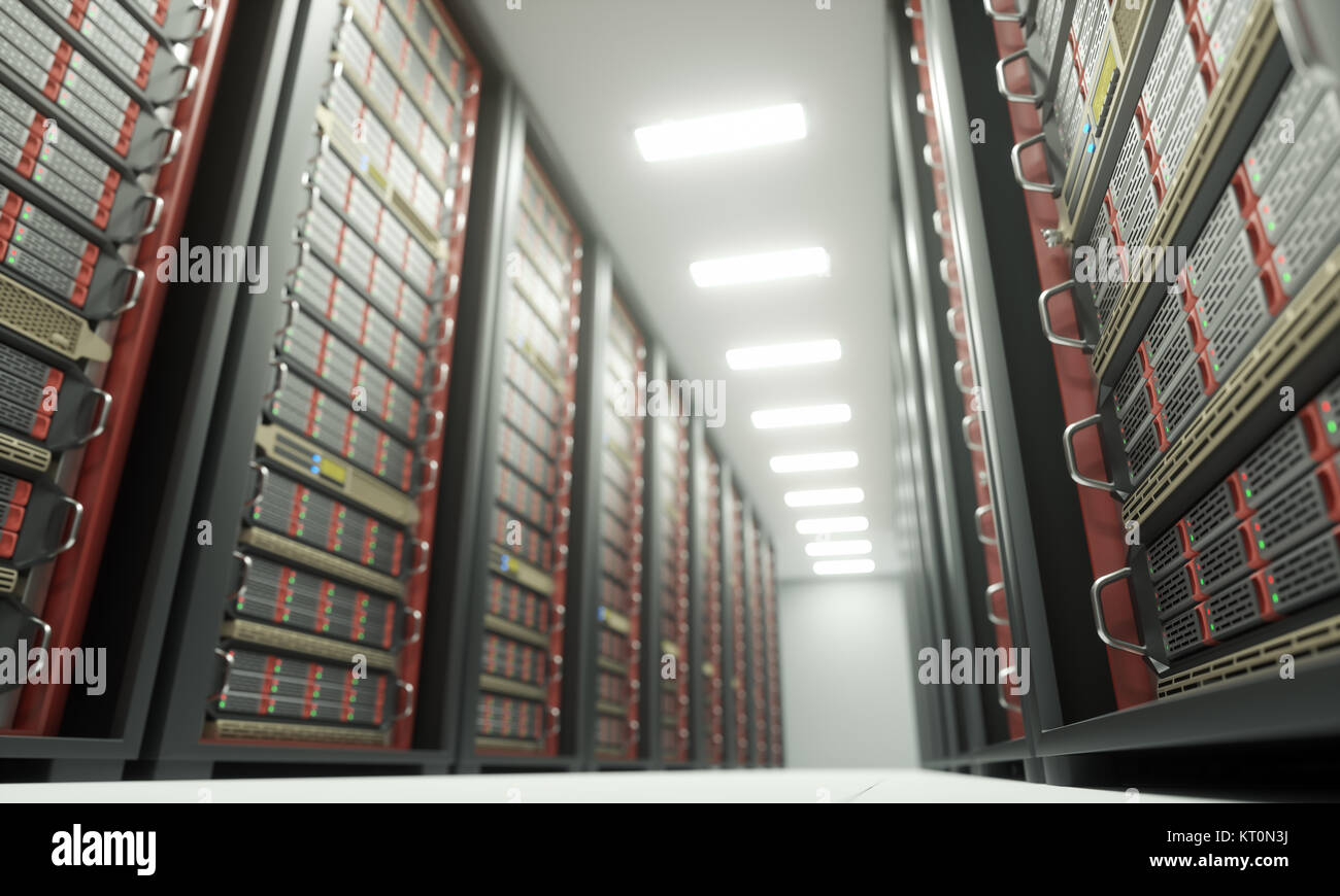 Server Room Data Center Stock Photo - Alamy