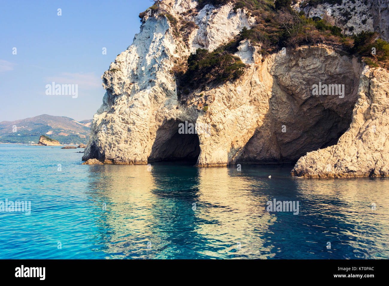 Beautiful sea landscapes on Zakynthos Island Stock Photo - Alamy