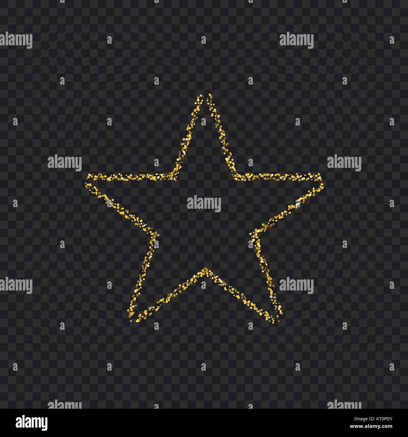 Yellow stars sparkles golden Stock Vector Images - Alamy