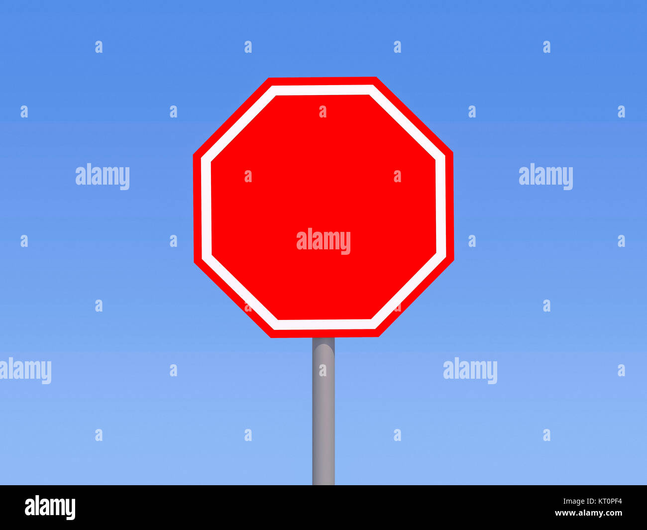 High resolution road sign for art work. 3D rendering Stock Photo - Alamy