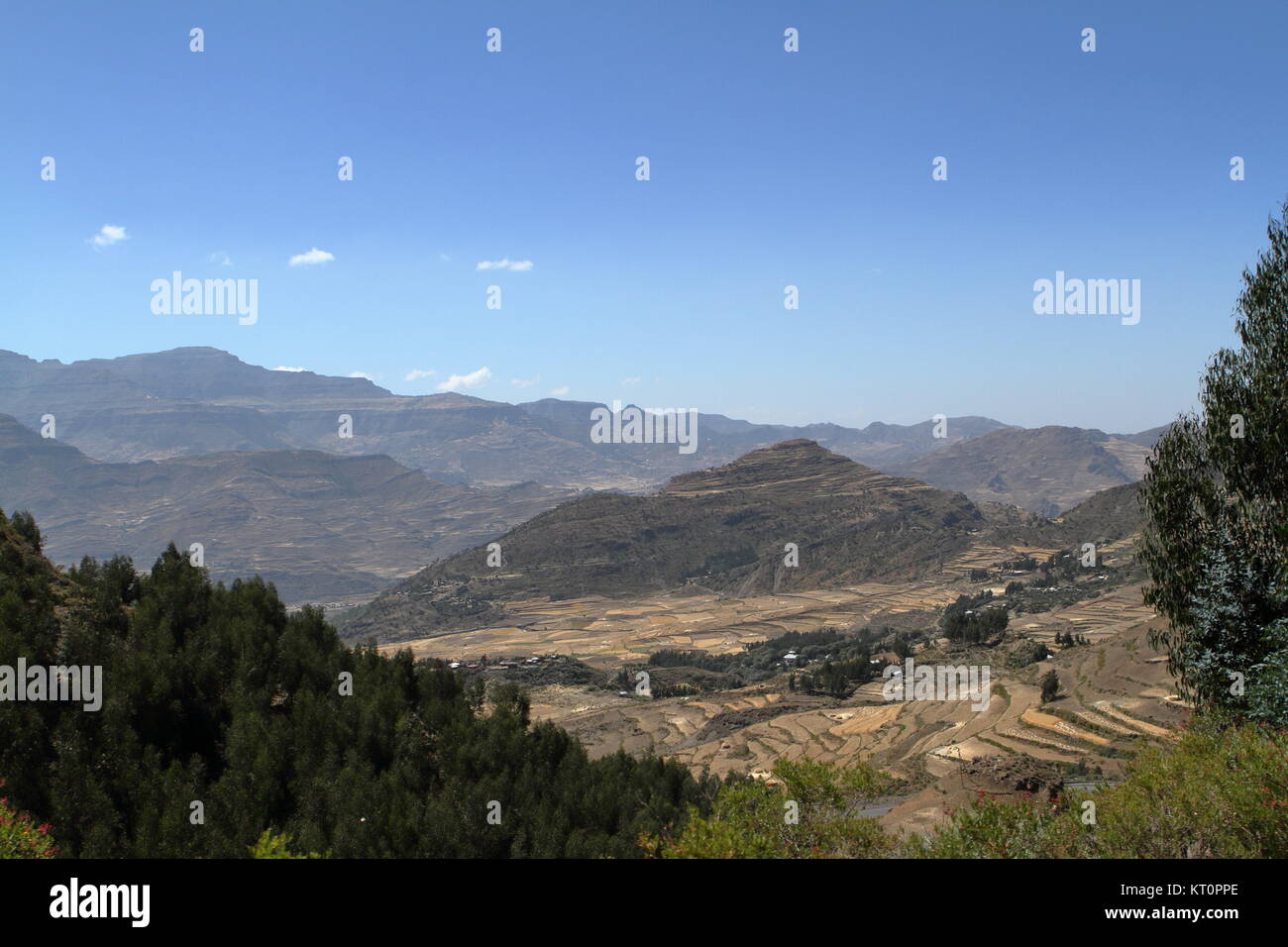 the landscape at mekele in ethiopia Stock Photo - Alamy