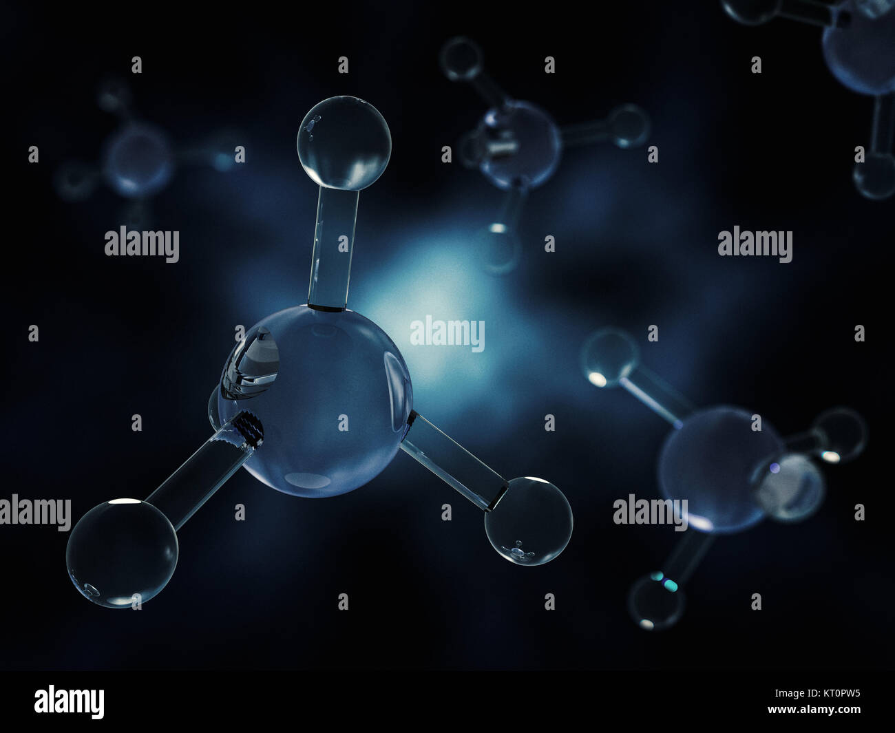 Methane molecule hi-res stock photography and images - Alamy
