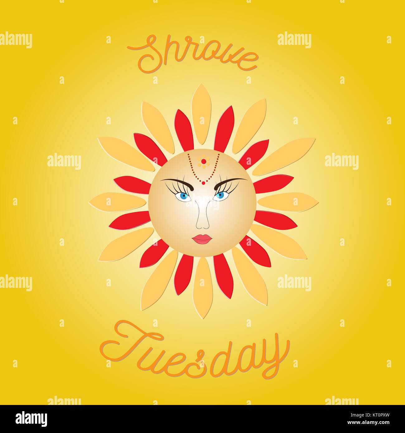 Sun - russian symbol holiday spring Shrovetide Stock Photo - Alamy