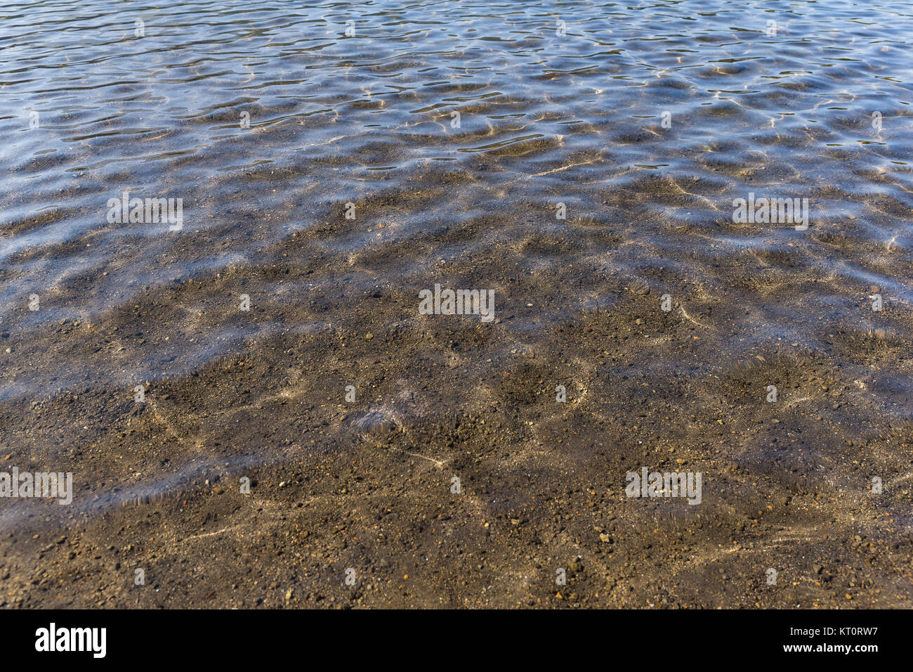 Lake waves surface Stock Photo - Alamy