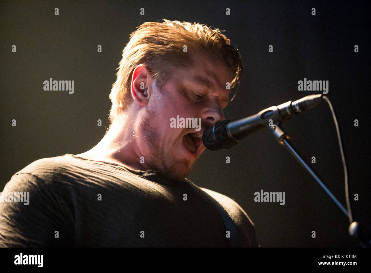 The Norwegian stoner rock band El Caco performs a live concert at ...