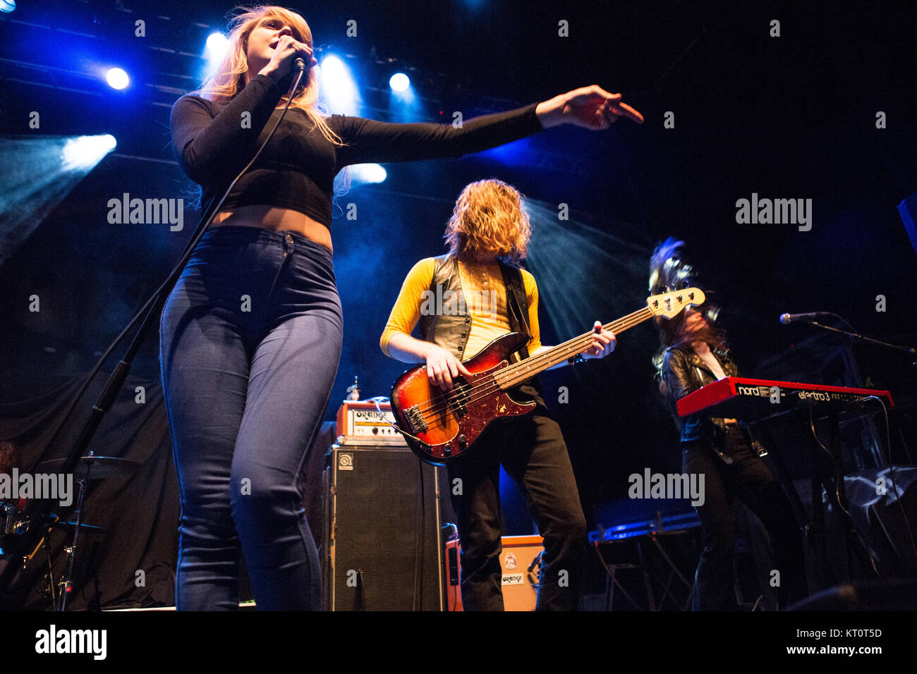 The American rock band Electric Citizen performs a live concert at ...