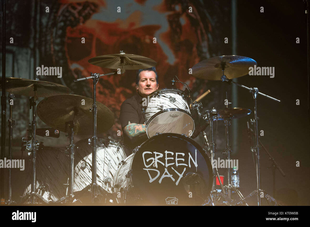 The American punk rock band Green Day performs a live concert at Oslo ...