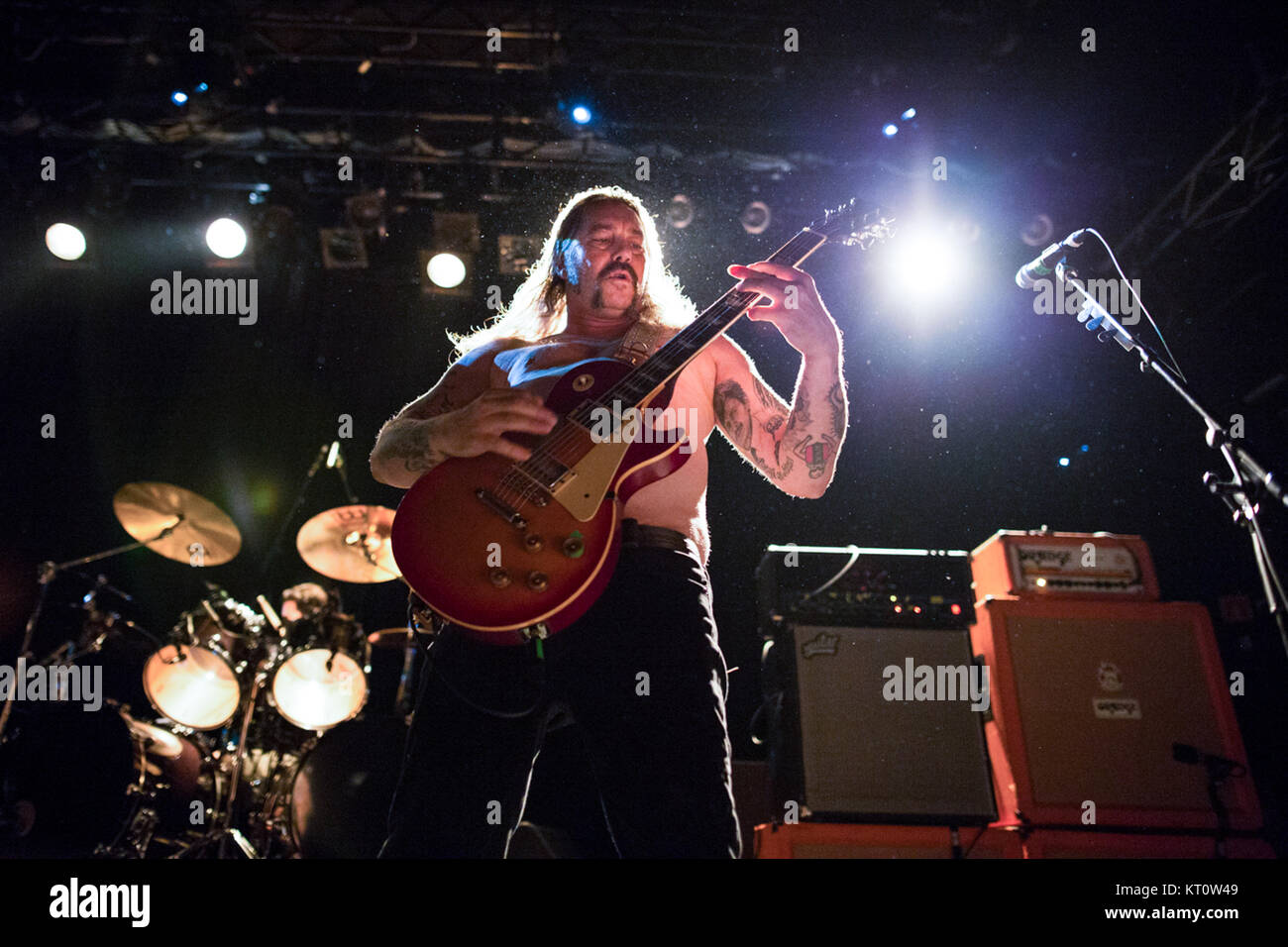 The American heavy metal band High On Fire performs a live concert at ...