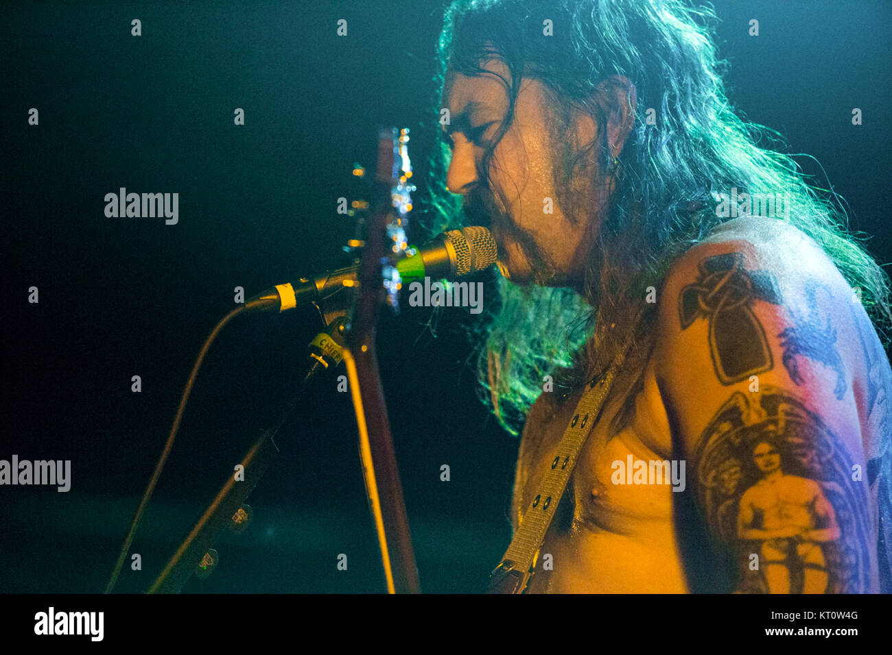 The American heavy metal band High On Fire performs a live concert at ...