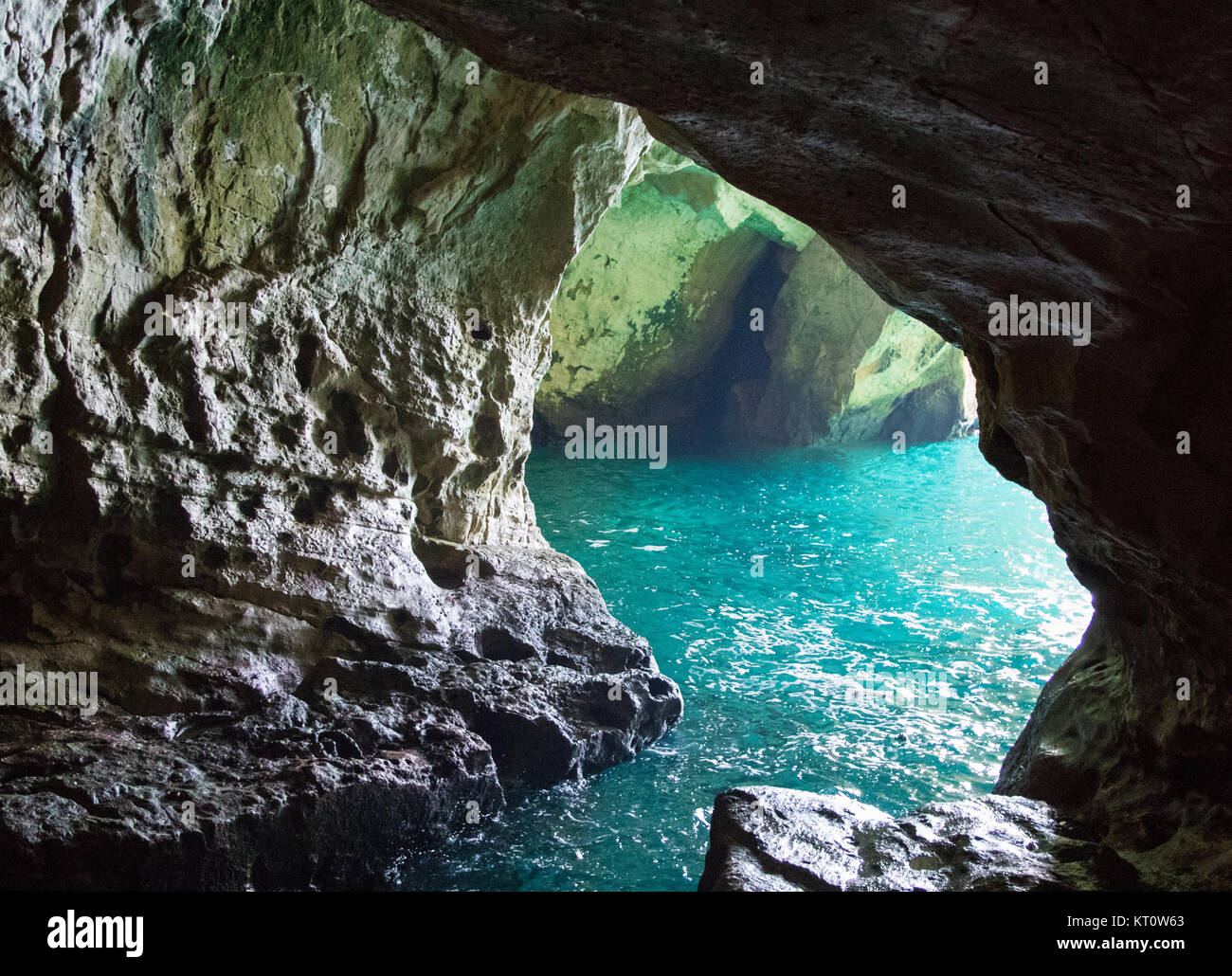 Grottos in Caesarea, Israel Stock Photo - Alamy