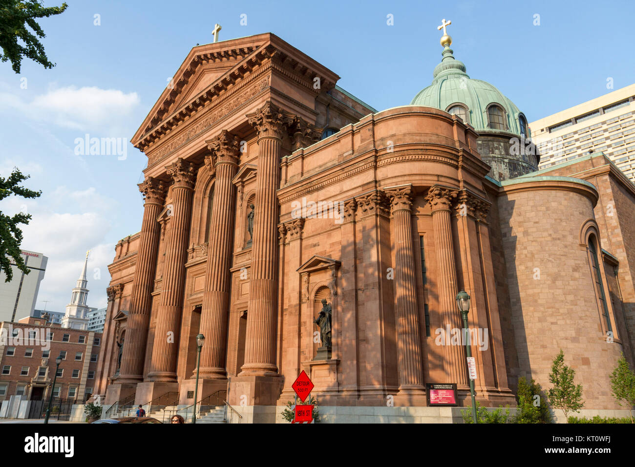 The Cathedral Basilica of Saints Peter and Paul on Philadelphia ...