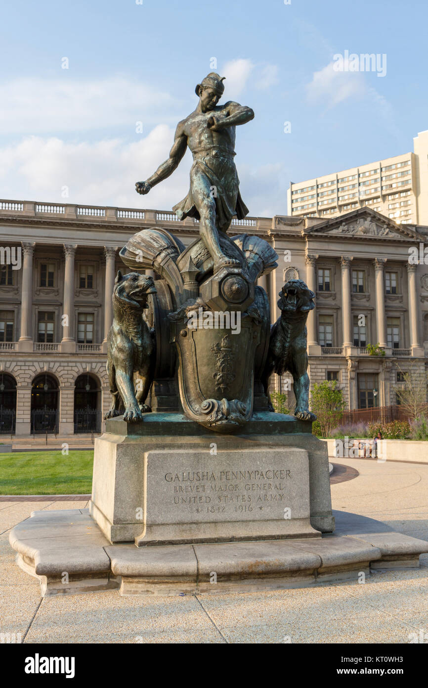 The General Galusha Pennypacker Memorial (1934) by Albert Laessle on ...