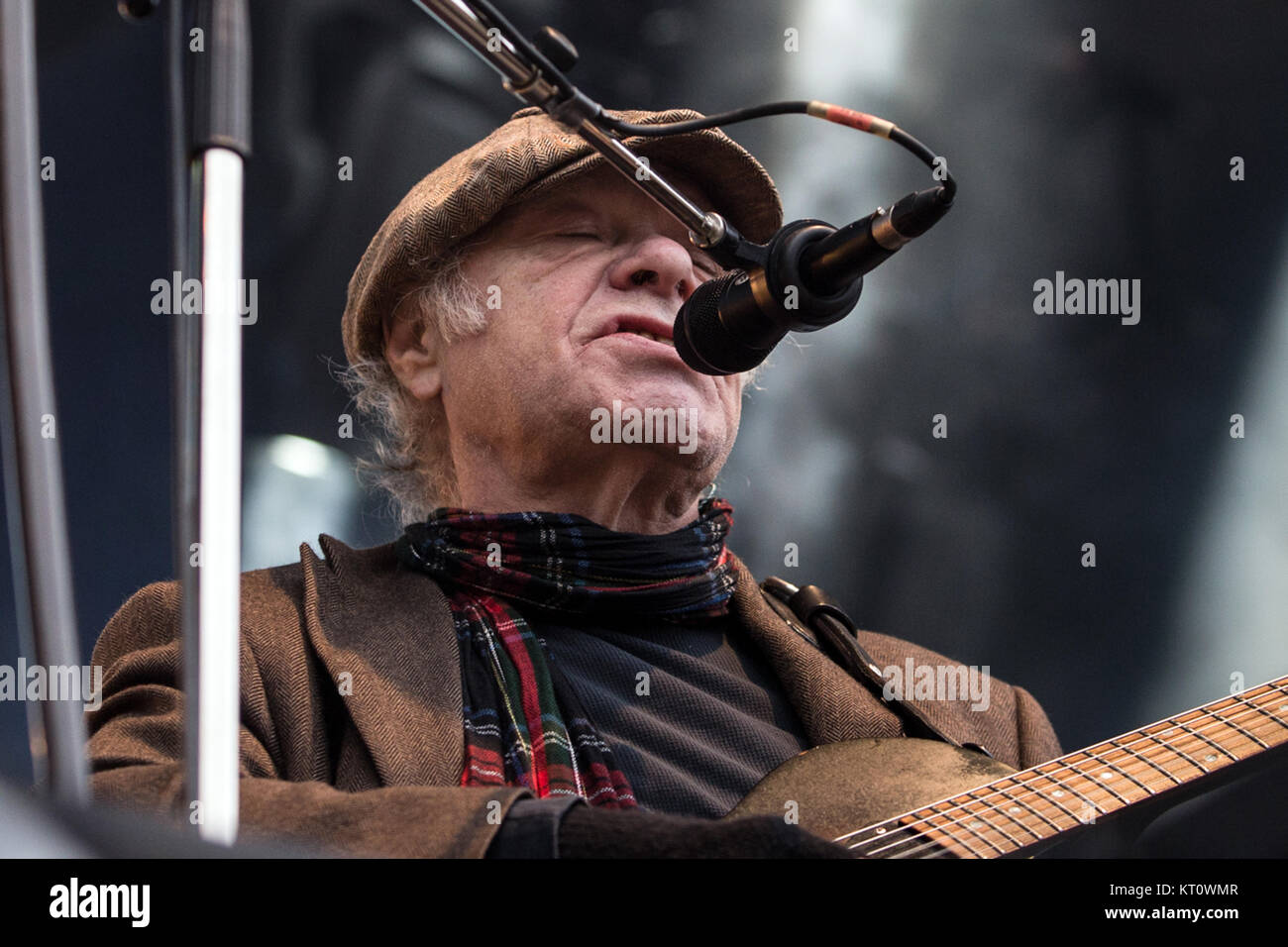 The Danish rock musician, singer and songwriter Kim Larsen performs a ...