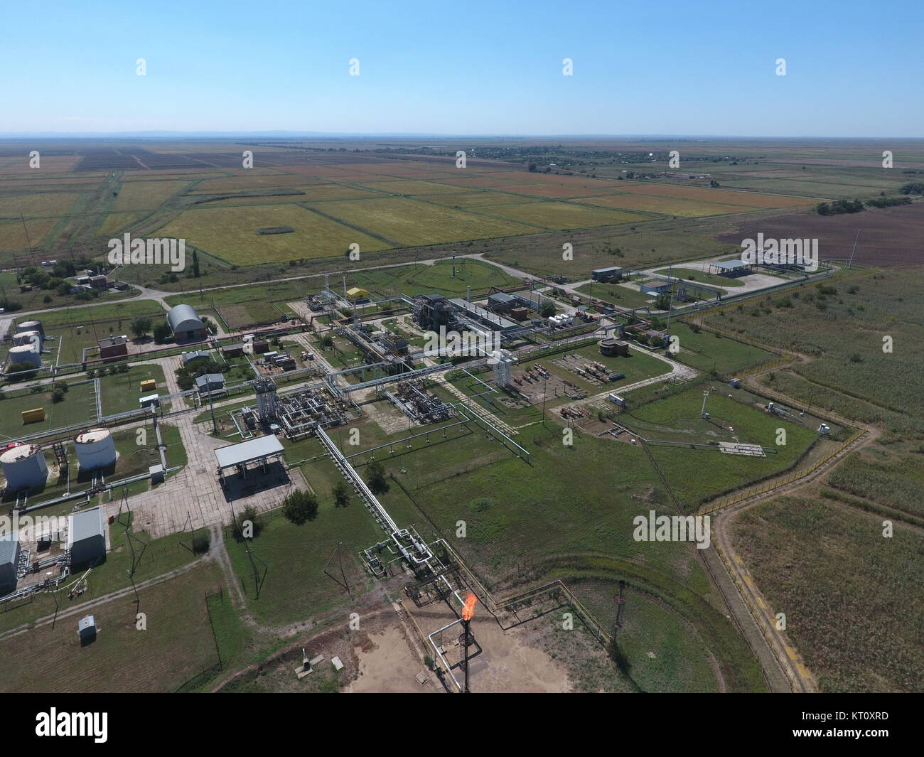 The separation system, top view. Aerophotographing station separation ...