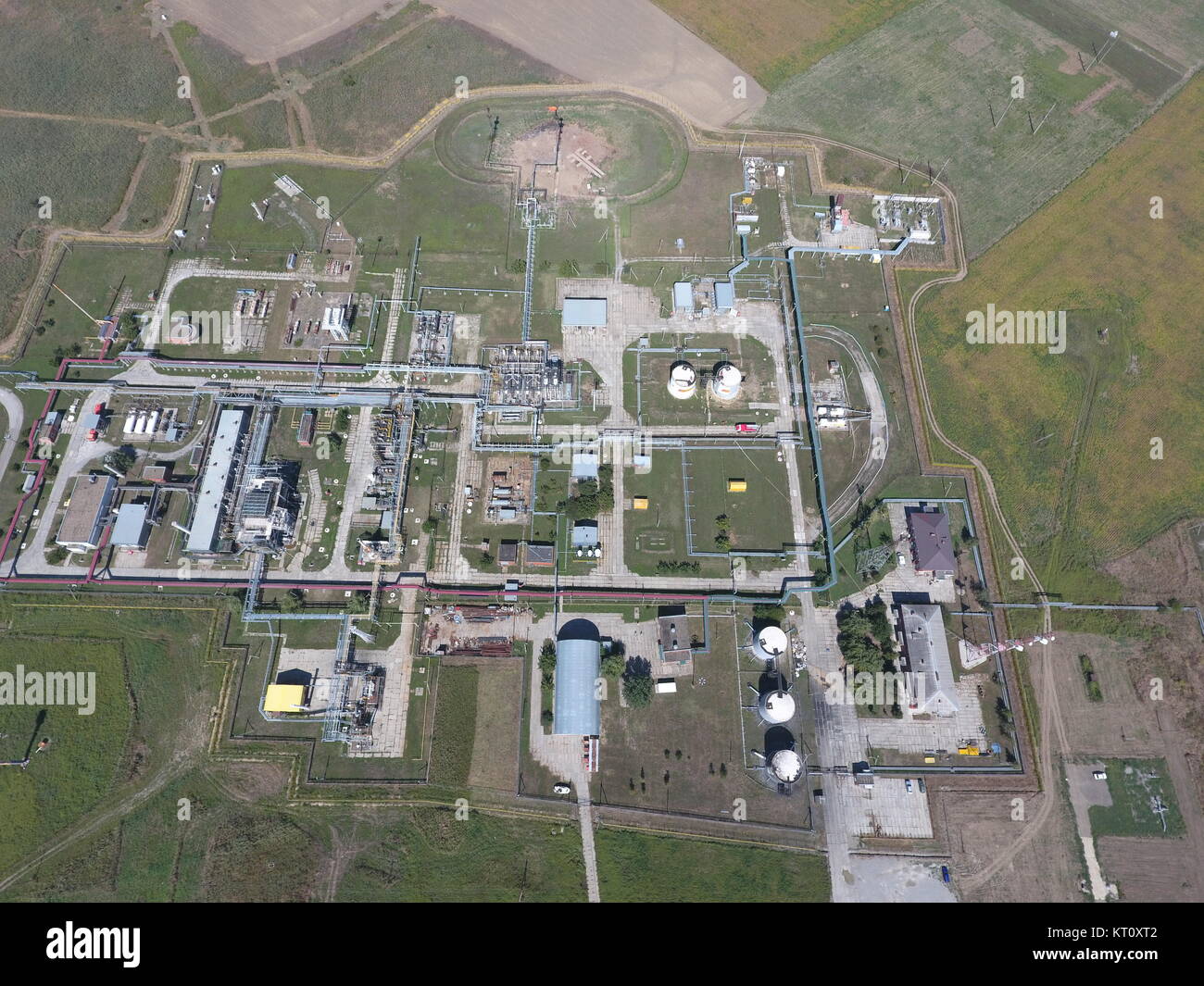 The separation system, top view. Aerophotographing station separation ...