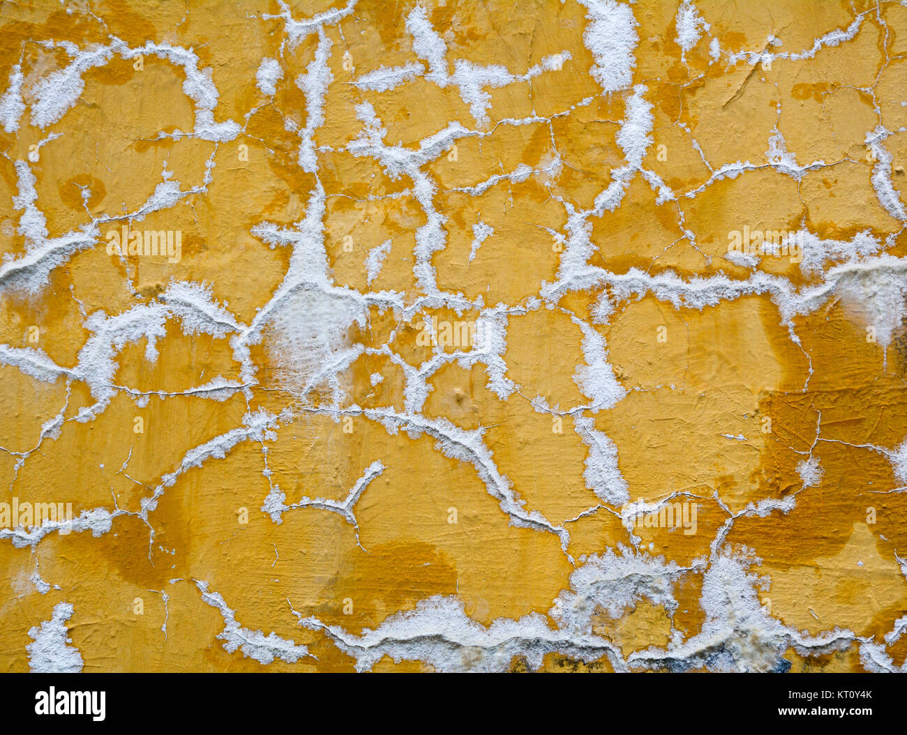Musty yellow wall at the ancient house. Close up Stock Photo - Alamy
