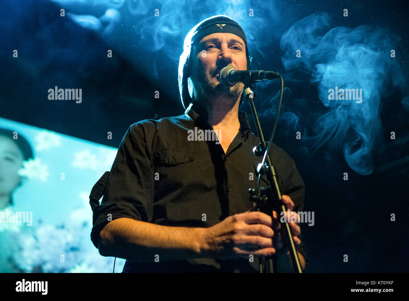 The Slovenian avant-garde band Laibach performs a live concert at ...