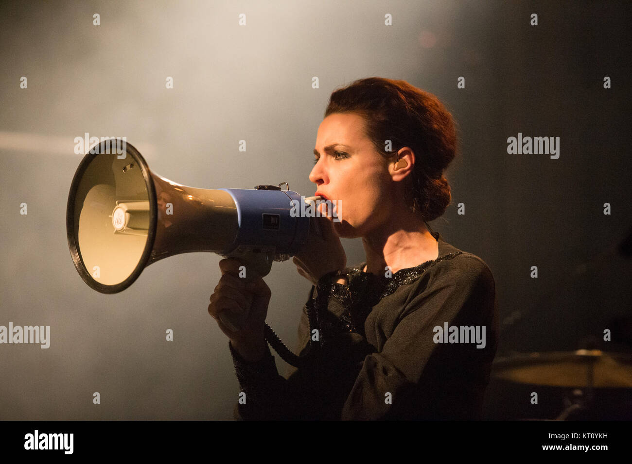 The Slovenian avant-garde band Laibach performs a live concert at ...