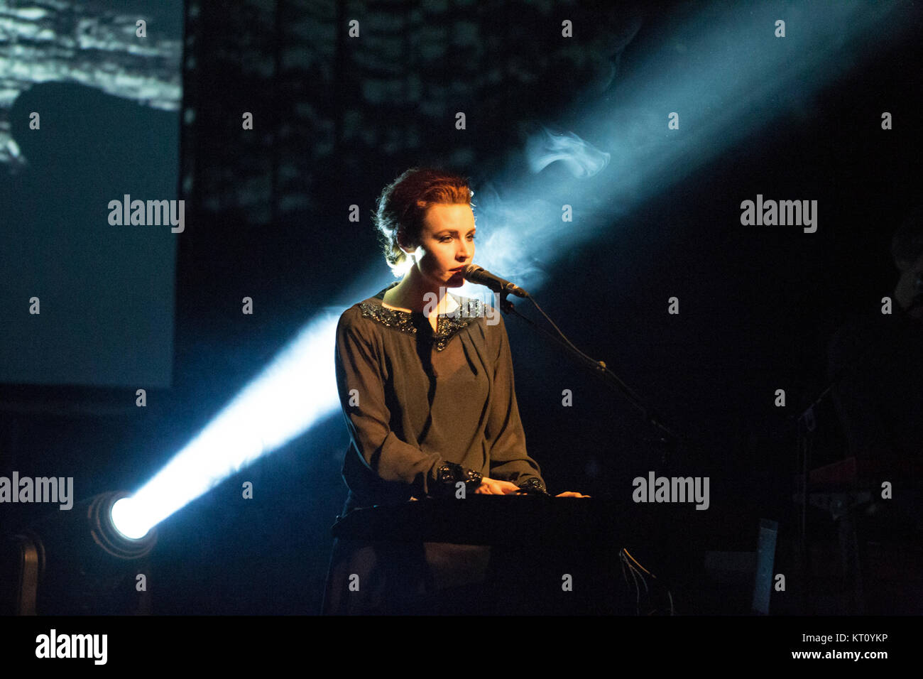 The Slovenian avant-garde band Laibach performs a live concert at ...