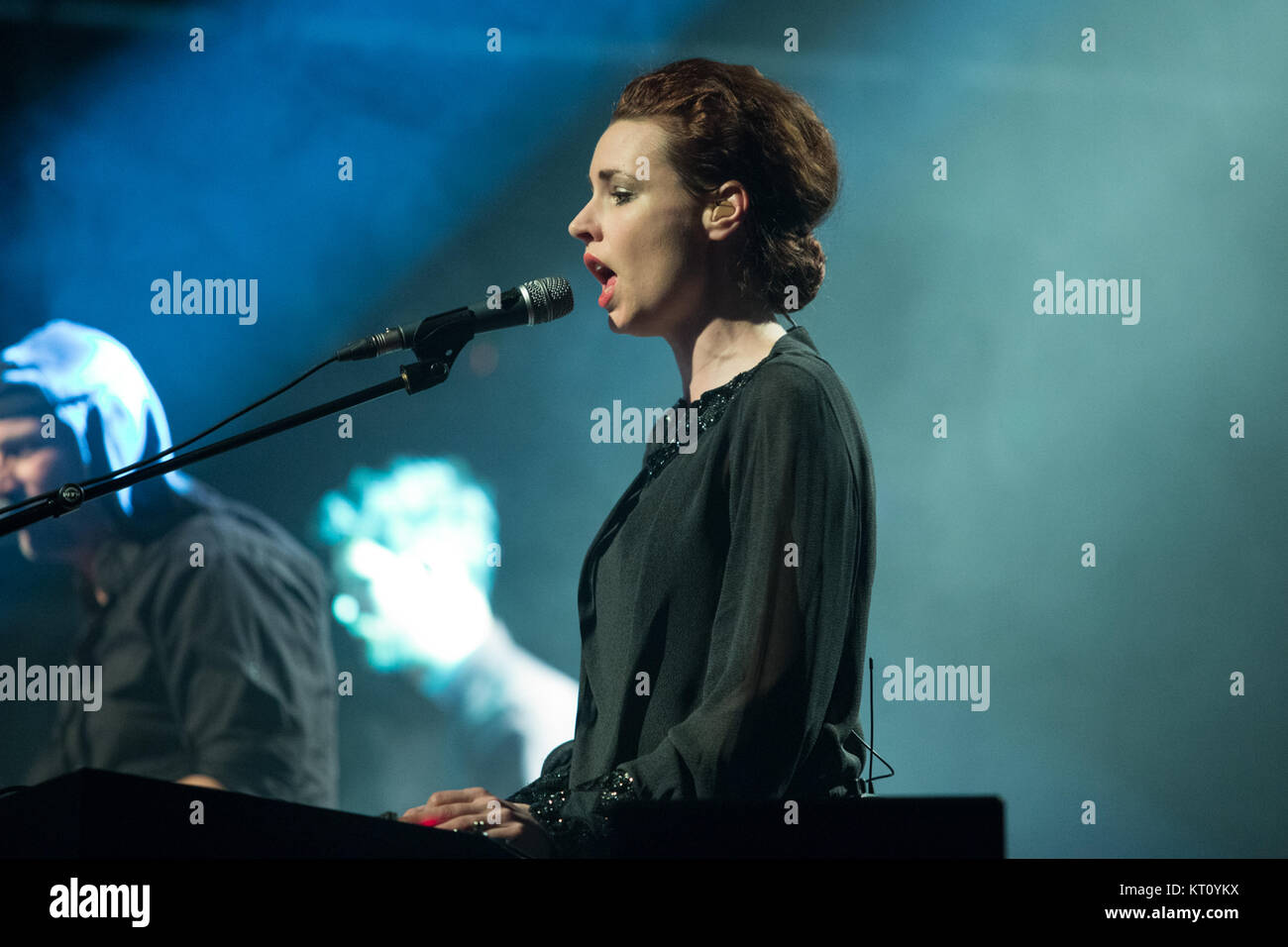 The Slovenian avant-garde band Laibach performs a live concert at ...