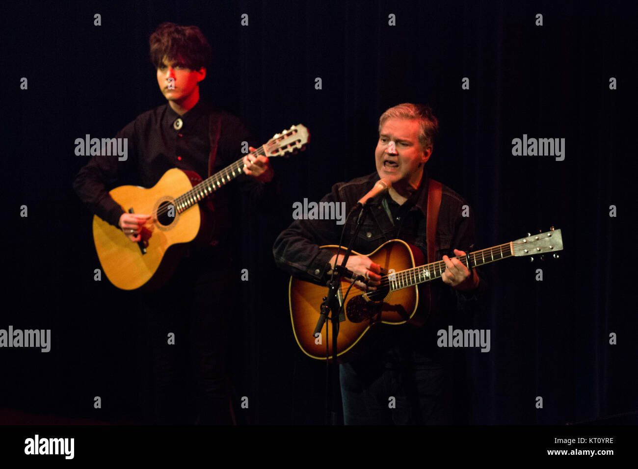 The English singer, songwriter and musician Lloyd Cole performs a live ...