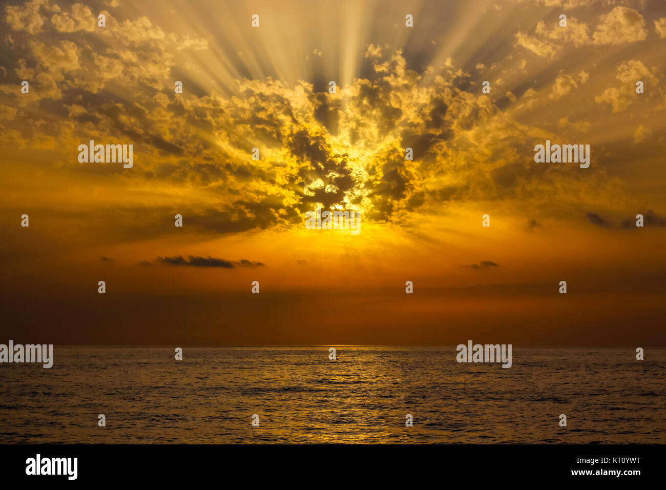 sunset on the coast of Calabria, Italy Stock Photo - Alamy