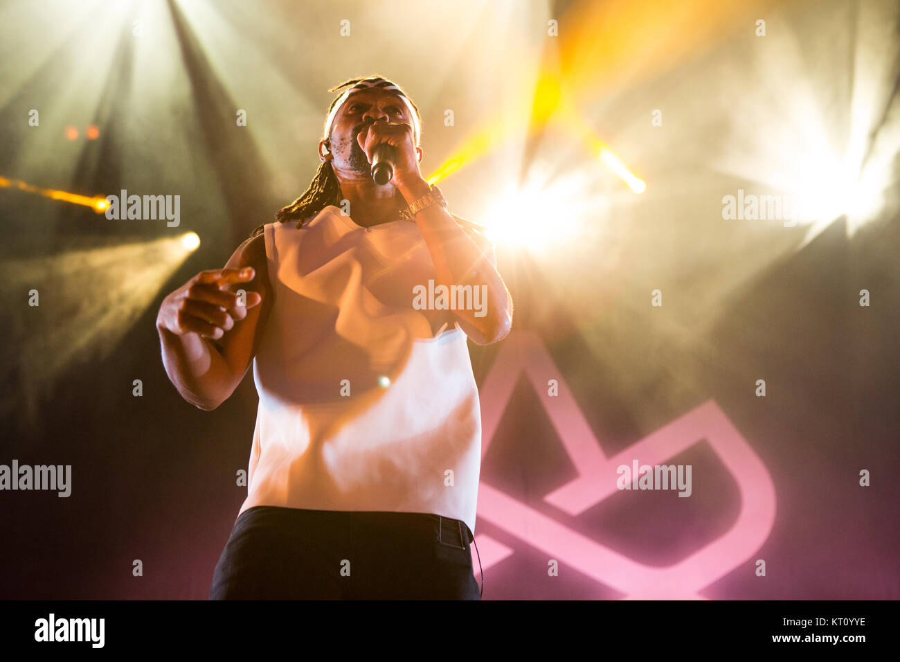 Norway, Fredrikstad – July 21, 2017. The Norwegian musical duo Madcon ...