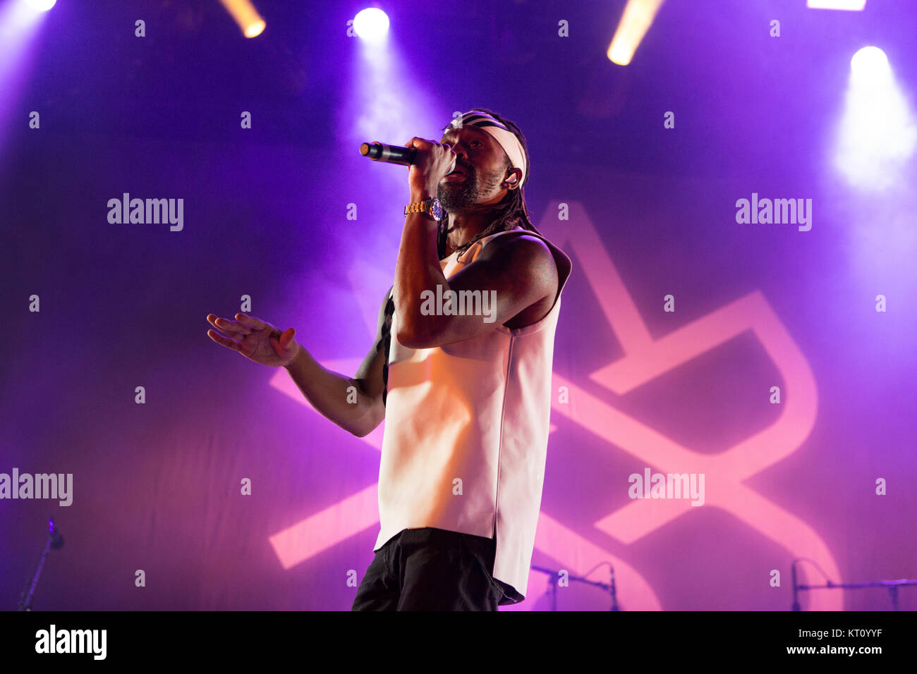 Norway, Fredrikstad – July 21, 2017. The Norwegian musical duo Madcon ...
