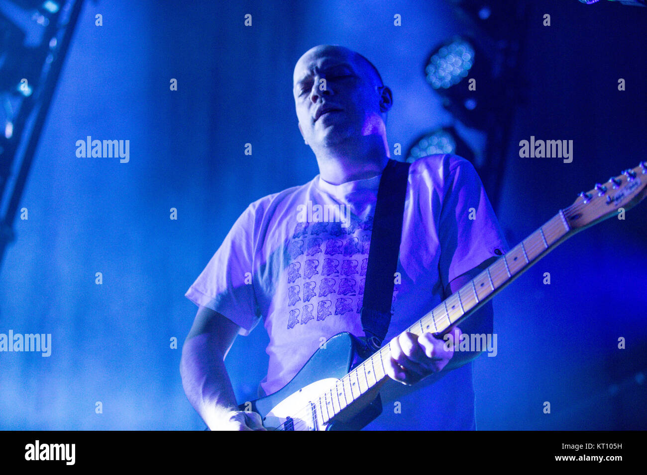 Norway, Oslo - October 10, 2017. The Scottish post-rock band Mogwai ...