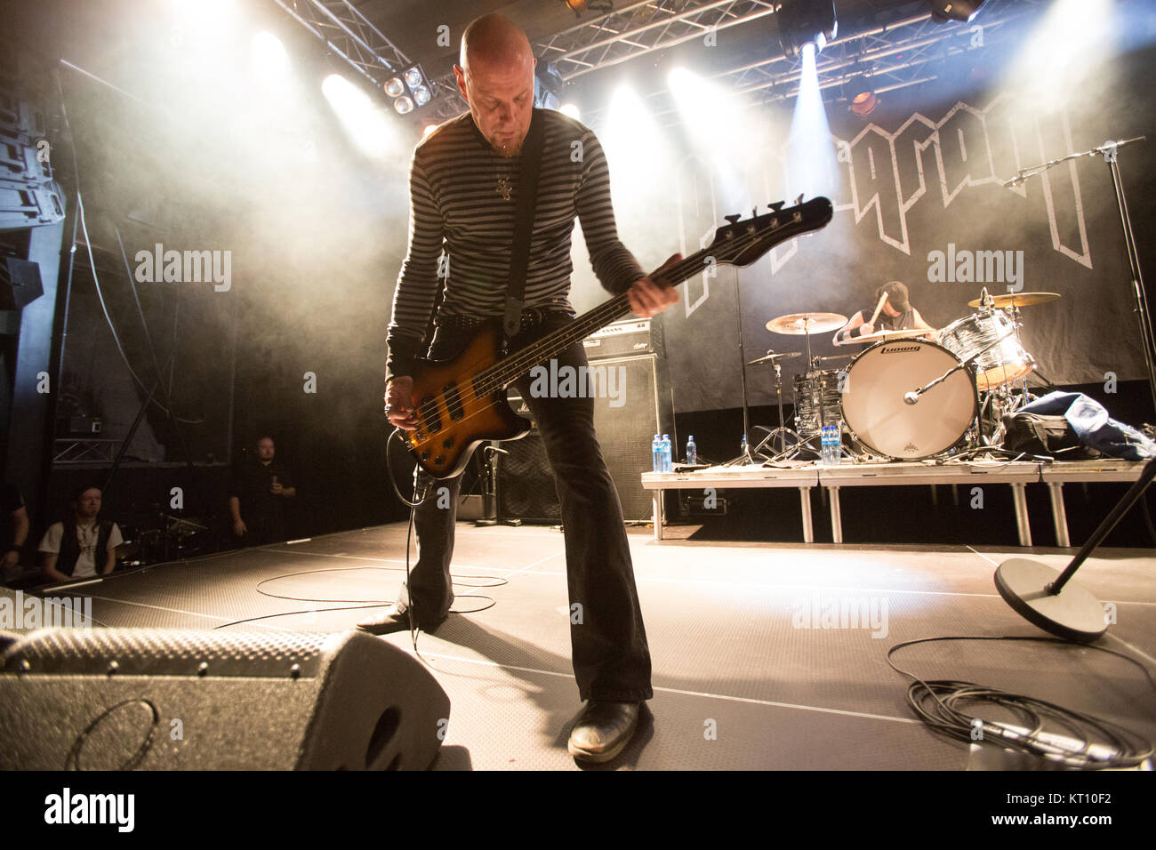 The American heavy metal band Pentagram performs a live concert at ...