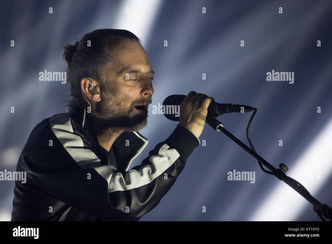 The English rock band Radiohead performs a live concert at Oslo ...