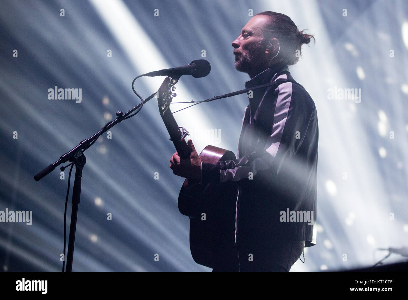 The English rock band Radiohead performs a live concert at Oslo ...