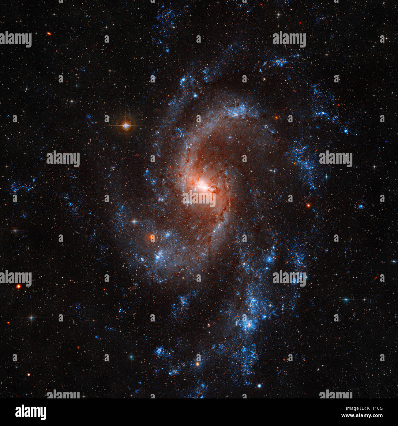 Star field in space and a nebulae Stock Photo - Alamy