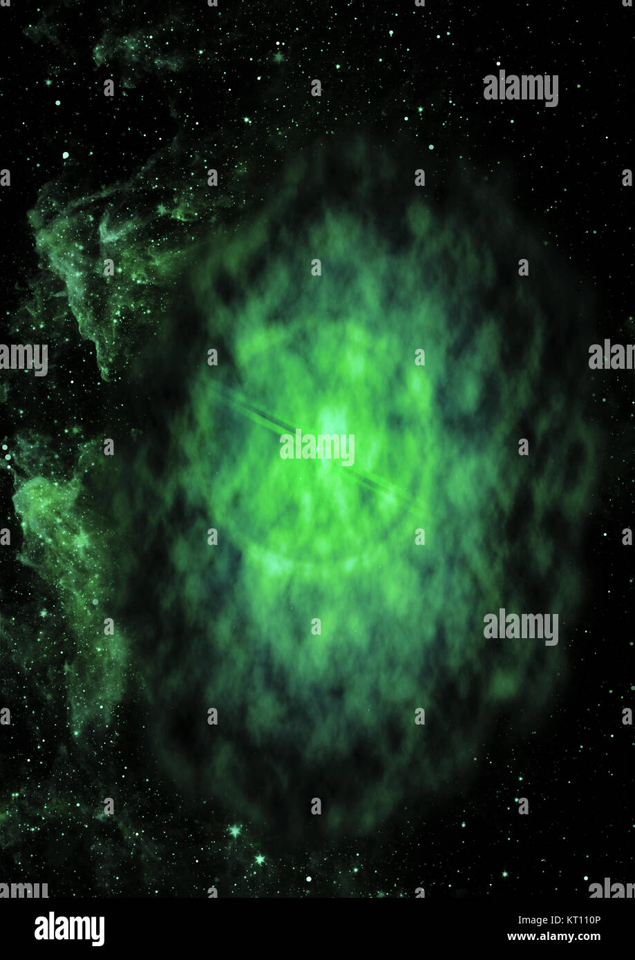 Star field in space and a nebulae Stock Photo - Alamy