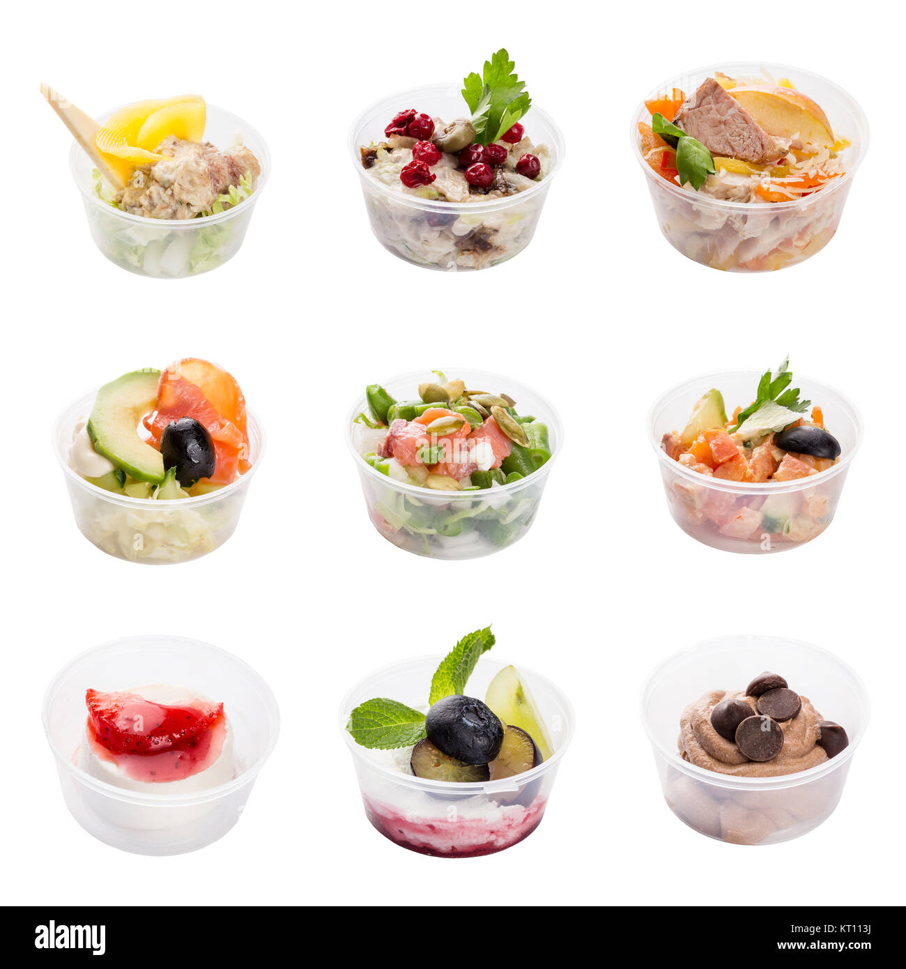 set of a different snacks for catering service Stock Photo - Alamy