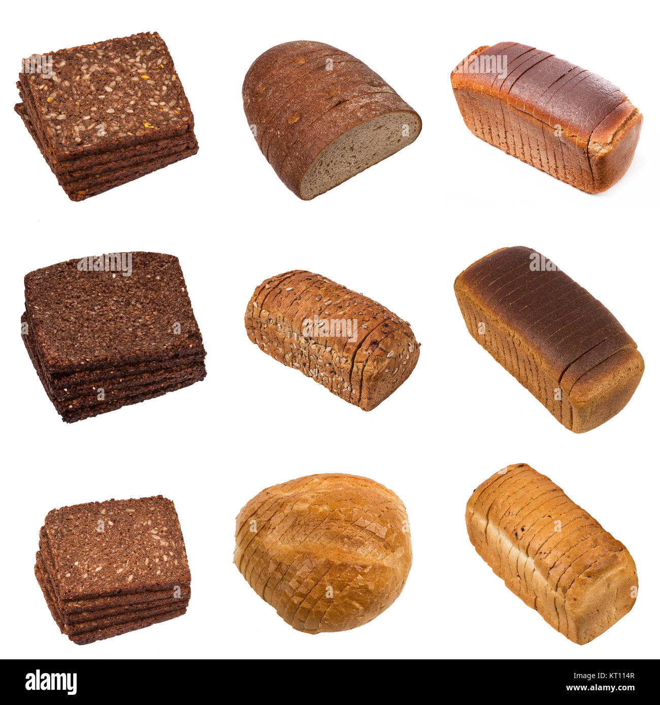 set of a different bakery products Stock Photo - Alamy