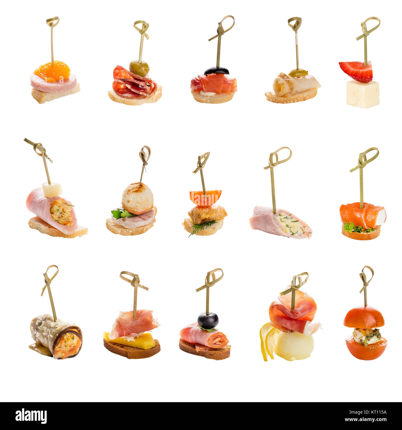 Catering food event table Cut Out Stock Images & Pictures - Alamy