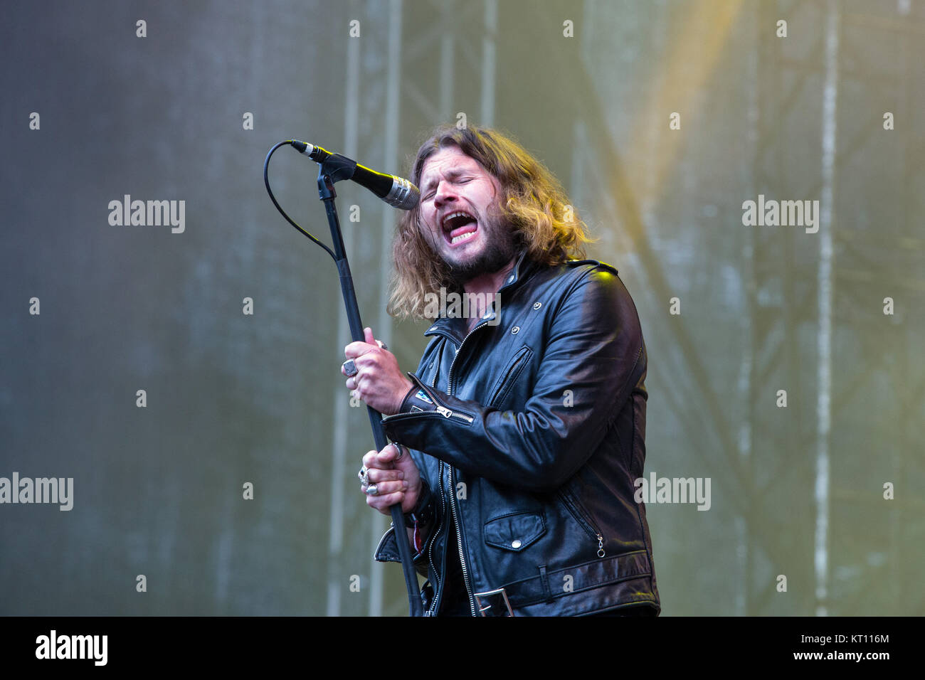 The American rock band Rival Sons performs a live concert at the ...