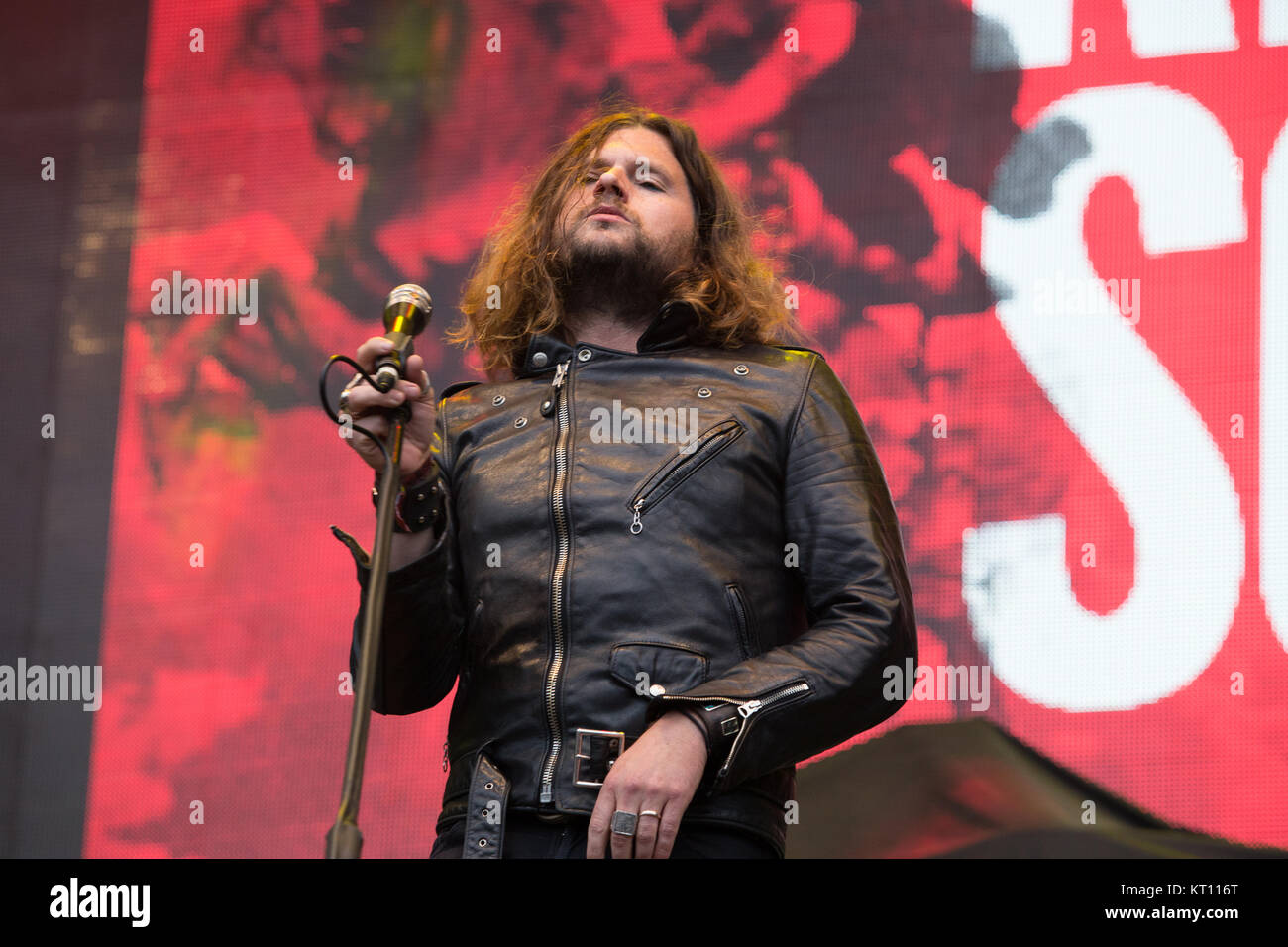 The American rock band Rival Sons performs a live concert at the ...